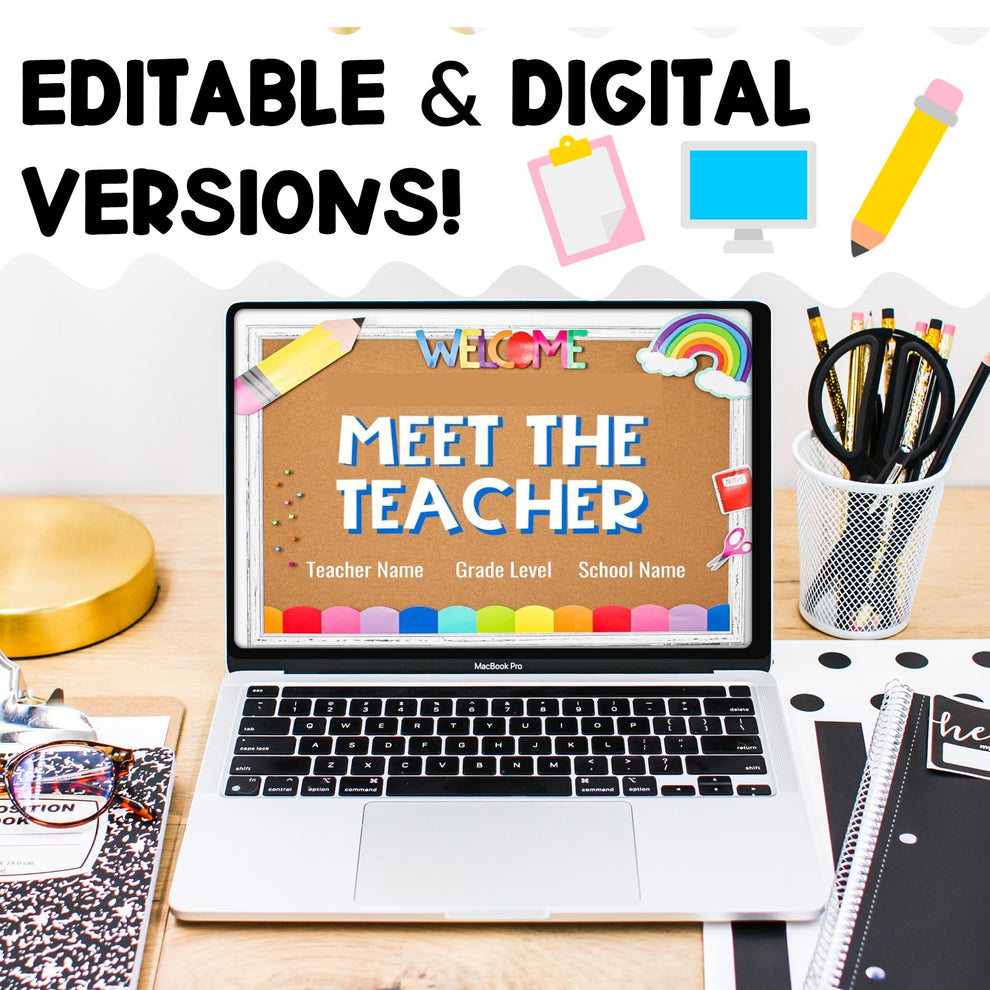 Back to School Forms and Checklists Printables and Editable – The ...