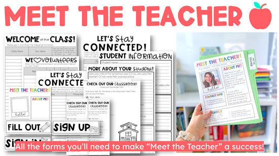Back to School Forms and Checklists Printables and Editable – The ...